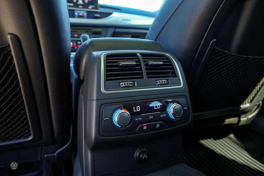 Black Audi A6 2016 in Marijampole, with an engine capacity of 2.97 L and mileage of 255 thousand km for 15250 €, photo 35 on AUTOMOTO.COM.LV