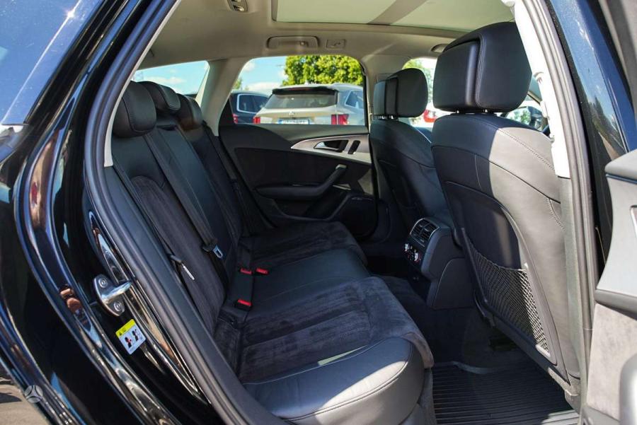 Black Audi A6 2016 in Marijampole, with an engine capacity of 2.97 L and mileage of 255 thousand km for 15250 €, photo 37 on AUTOMOTO.COM.LV
