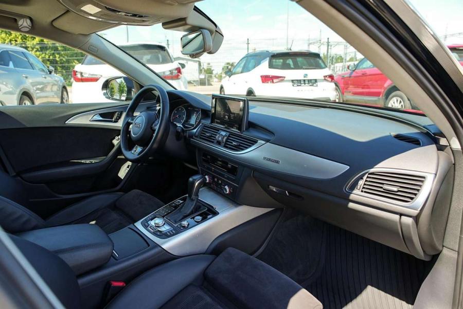 Black Audi A6 2016 in Marijampole, with an engine capacity of 2.97 L and mileage of 255 thousand km for 15250 €, photo 40 on AUTOMOTO.COM.LV
