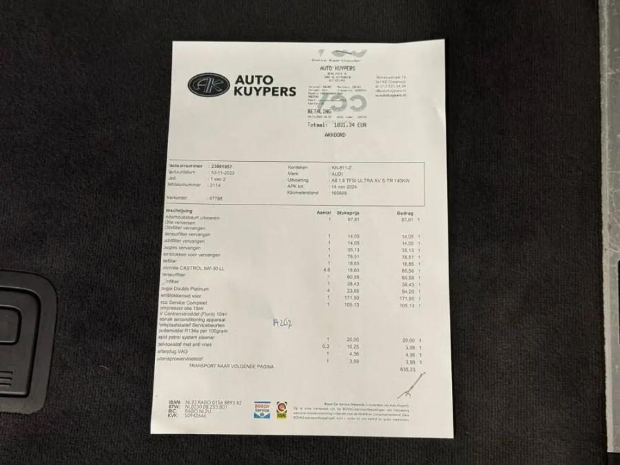 Черный Ауди А6 2016 в Юрмала, объемом двигателя 1.80 л и пробегом 208 тыс. км за 15850 €, фото 64 на AUTOMOTO.COM.LV