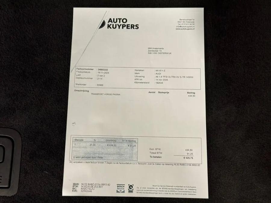 Черный Ауди А6 2016 в Юрмала, объемом двигателя 1.80 л и пробегом 208 тыс. км за 15850 €, фото 66 на AUTOMOTO.COM.LV