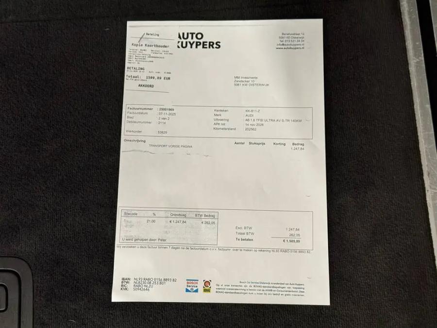 Черный Ауди А6 2016 в Юрмала, объемом двигателя 1.80 л и пробегом 208 тыс. км за 15850 €, фото 70 на AUTOMOTO.COM.LV