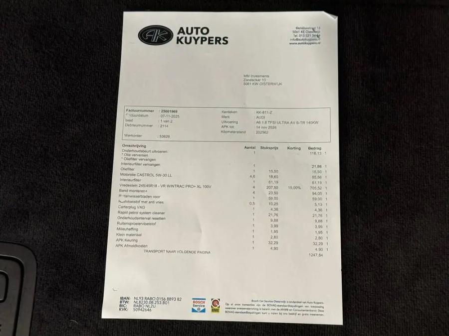 Черный Ауди А6 2016 в Юрмала, объемом двигателя 1.80 л и пробегом 208 тыс. км за 15850 €, фото 71 на AUTOMOTO.COM.LV