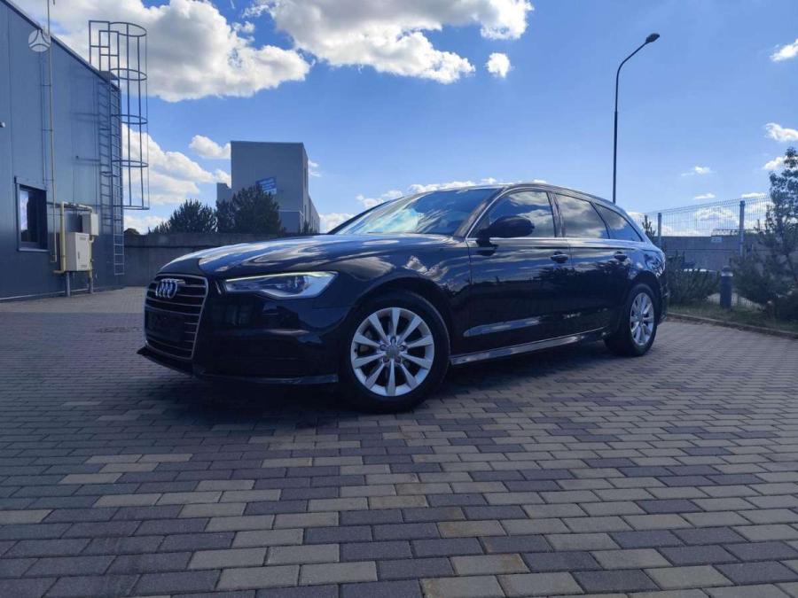 Black Audi A6 2016 in Siauliai, with an engine capacity of 2.00 L and mileage of 336 thousand km for 9750 €, photo 12 on AUTOMOTO.COM.LV