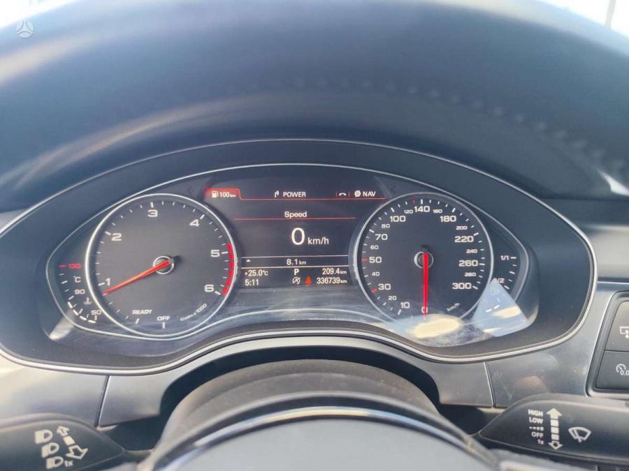 Black Audi A6 2016 in Siauliai, with an engine capacity of 2.00 L and mileage of 336 thousand km for 9750 €, photo 15 on AUTOMOTO.COM.LV