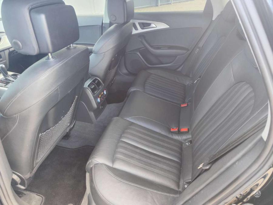 Black Audi A6 2016 in Siauliai, with an engine capacity of 2.00 L and mileage of 336 thousand km for 9750 €, photo 17 on AUTOMOTO.COM.LV