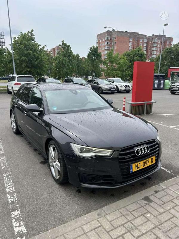Melns Audi A6 2016 Klaipėda, ar dzinēja tilpumu 3.00 L un nobraukumu 189 tūkst. km par 15300 €, foto 1 vietnē AUTOMOTO.COM.LV