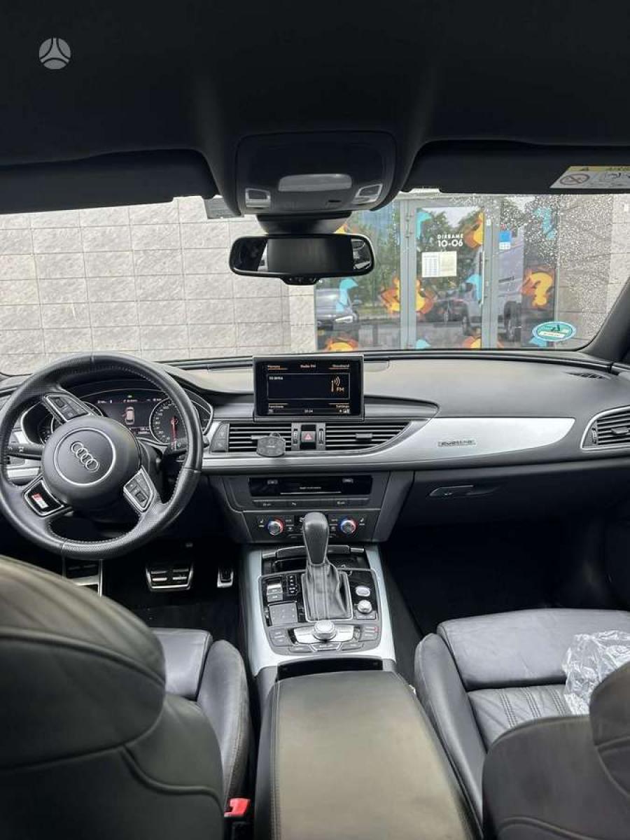 Melns Audi A6 2016 Klaipėda, ar dzinēja tilpumu 3.00 L un nobraukumu 189 tūkst. km par 15300 €, foto 6 vietnē AUTOMOTO.COM.LV