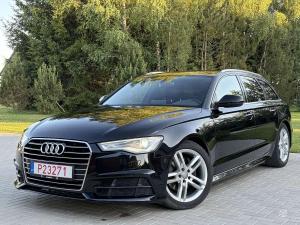 Black Audi A6 2016 in Raseiniai, with an engine capacity of 1.97 L and mileage of 321 thousand km for 12999 €, photo  on AUTOMOTO.COM.LV