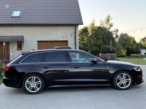 Black Audi A6 2016 in Raseiniai, with an engine capacity of 1.97 L and mileage of 321 thousand km for 12999 €, photo 8 on AUTOMOTO.COM.LV