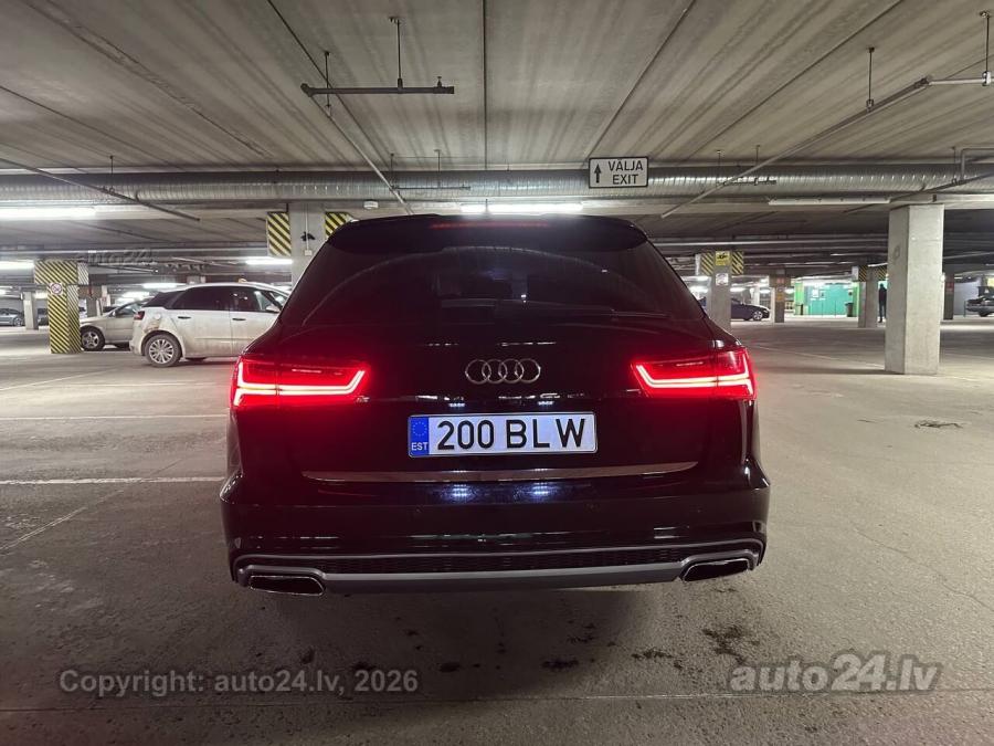 Black Audi A6 2016 in Tallinn, with an engine capacity of 2.00 L and mileage of 298 thousand km for 13500 €, photo 7 on AUTOMOTO.COM.LV