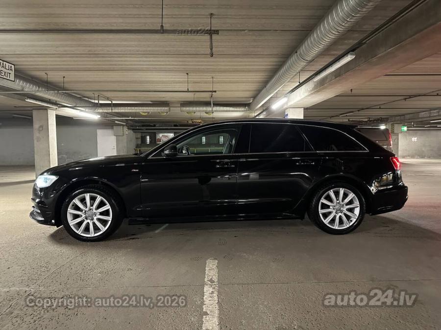 Black Audi A6 2016 in Tallinn, with an engine capacity of 2.00 L and mileage of 298 thousand km for 13500 €, photo 8 on AUTOMOTO.COM.LV