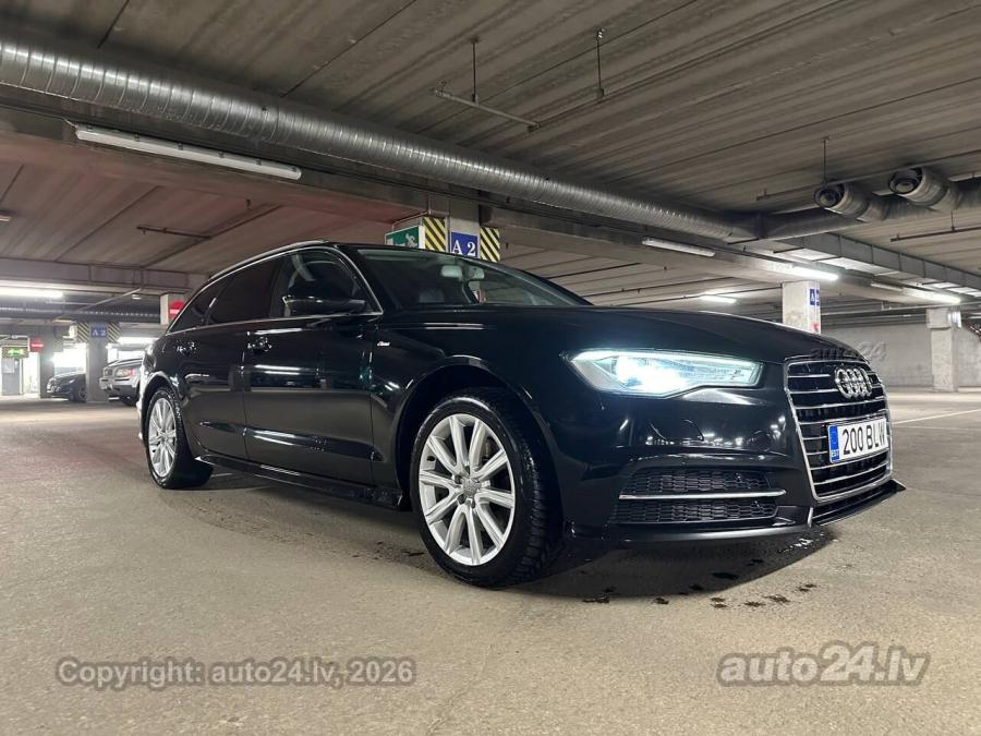 Black Audi A6 2016 in Tallinn, with an engine capacity of 2.00 L and mileage of 298 thousand km for 13500 €, photo 9 on AUTOMOTO.COM.LV