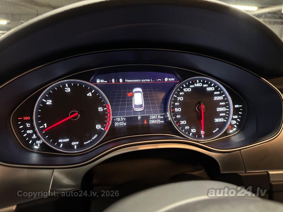 Black Audi A6 2016 in Tallinn, with an engine capacity of 2.00 L and mileage of 298 thousand km for 13500 €, photo 12 on AUTOMOTO.COM.LV