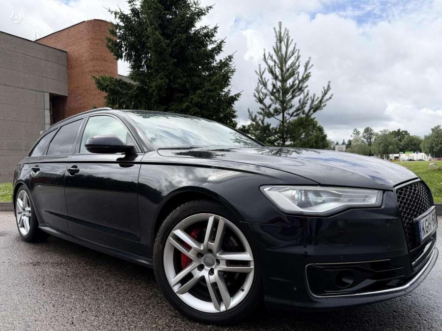 Black Audi A6 2016 in Kaunas, with an engine capacity of 2.97 L and mileage of 300 thousand km for 9350 €, photo 3 on AUTOMOTO.COM.LV