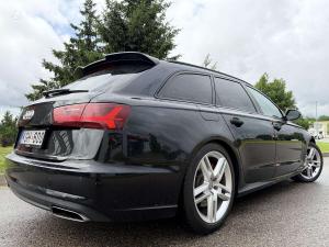 Black Audi A6 2016 in Kaunas, with an engine capacity of 2.97 L and mileage of 300 thousand km for 9350 €, photo 5 on AUTOMOTO.COM.LV