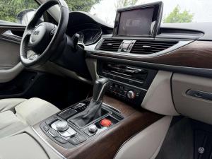 Black Audi A6 2016 in Kaunas, with an engine capacity of 2.97 L and mileage of 300 thousand km for 9350 €, photo 14 on AUTOMOTO.COM.LV