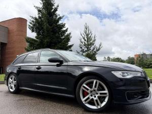 Black Audi A6 2016 in Kaunas, with an engine capacity of 2.97 L and mileage of 300 thousand km for 9350 €, photo 22 on AUTOMOTO.COM.LV
