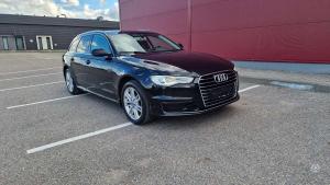 Black Audi A6 2016 in Kaunas, with an engine capacity of 1.97 L and mileage of 298 thousand km for 12450 €, photo 5 on AUTOMOTO.COM.LV