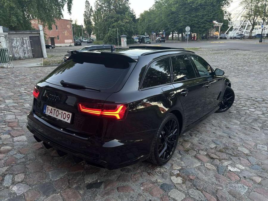 Black Audi A6 2016 in Klaipeda, with an engine capacity of 1.97 L and mileage of 280 thousand km for 15750 €, photo 5 on AUTOMOTO.COM.LV