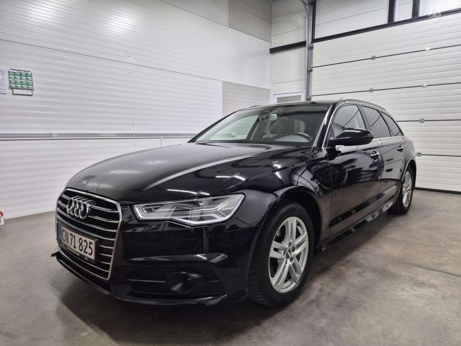 Black Audi A6 2016 in Utena, with an engine capacity of 1.97 L and mileage of 280 thousand km for 13990 €, photo 1 on AUTOMOTO.COM.LV