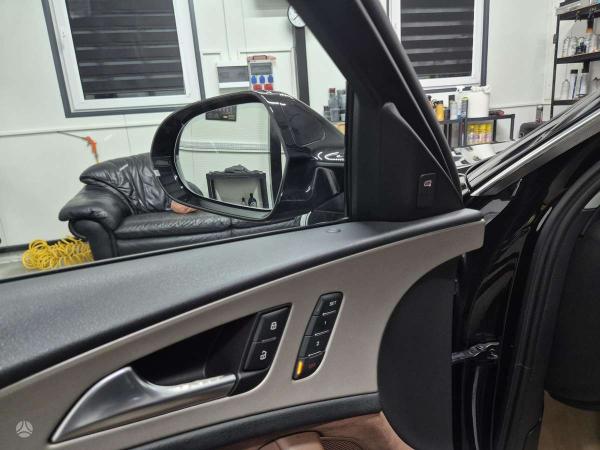 Black Audi A6 2016 in Utena, with an engine capacity of 1.97 L and mileage of 280 thousand km for 13990 €, photo 8 on AUTOMOTO.COM.LV