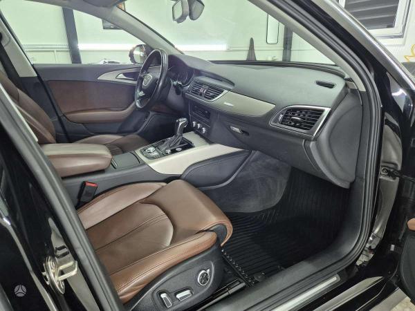 Black Audi A6 2016 in Utena, with an engine capacity of 1.97 L and mileage of 280 thousand km for 13990 €, photo 10 on AUTOMOTO.COM.LV