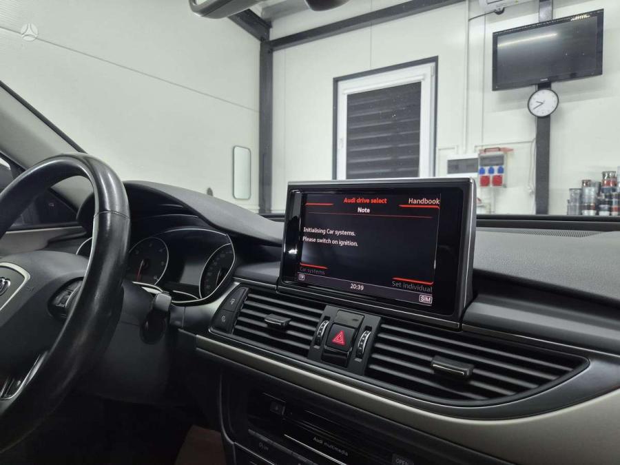 Black Audi A6 2016 in Utena, with an engine capacity of 1.97 L and mileage of 280 thousand km for 13990 €, photo 16 on AUTOMOTO.COM.LV