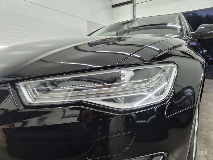 Black Audi A6 2016 in Utena, with an engine capacity of 1.97 L and mileage of 280 thousand km for 13990 €, photo 30 on AUTOMOTO.COM.LV