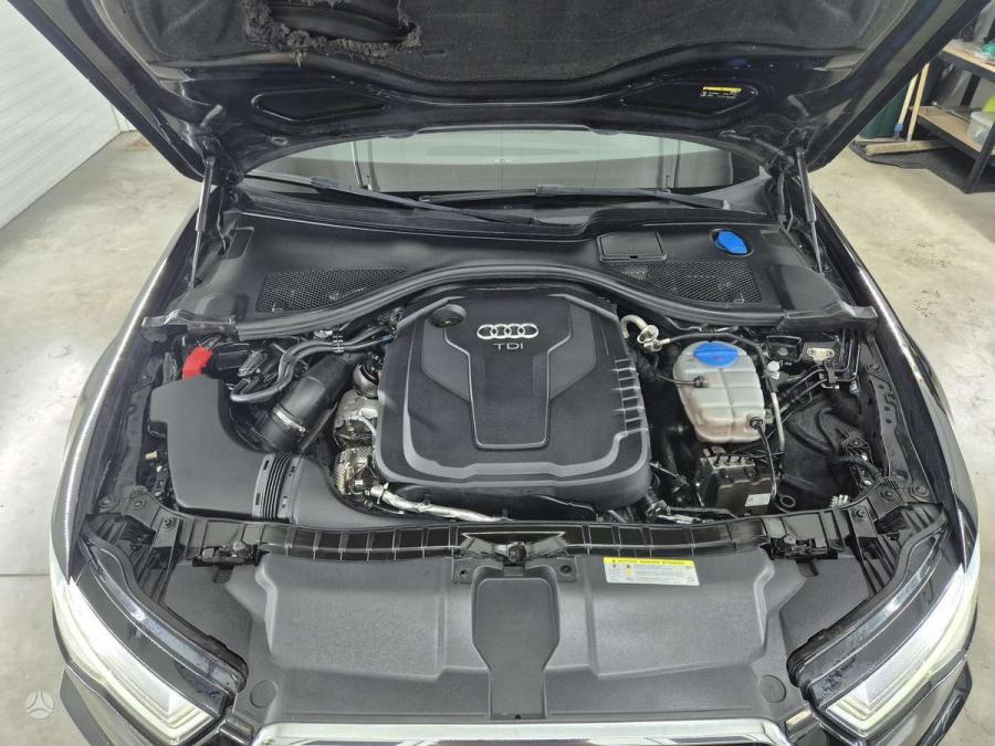 Black Audi A6 2016 in Utena, with an engine capacity of 1.97 L and mileage of 280 thousand km for 13990 €, photo 34 on AUTOMOTO.COM.LV
