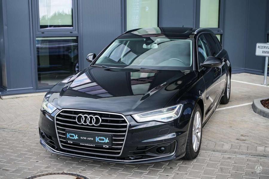 Melns Audi A6 2016 Kauņa, ar dzinēja tilpumu 2.97 L un nobraukumu 255 tūkst. km par 15250 €, foto 6 vietnē AUTOMOTO.COM.LV