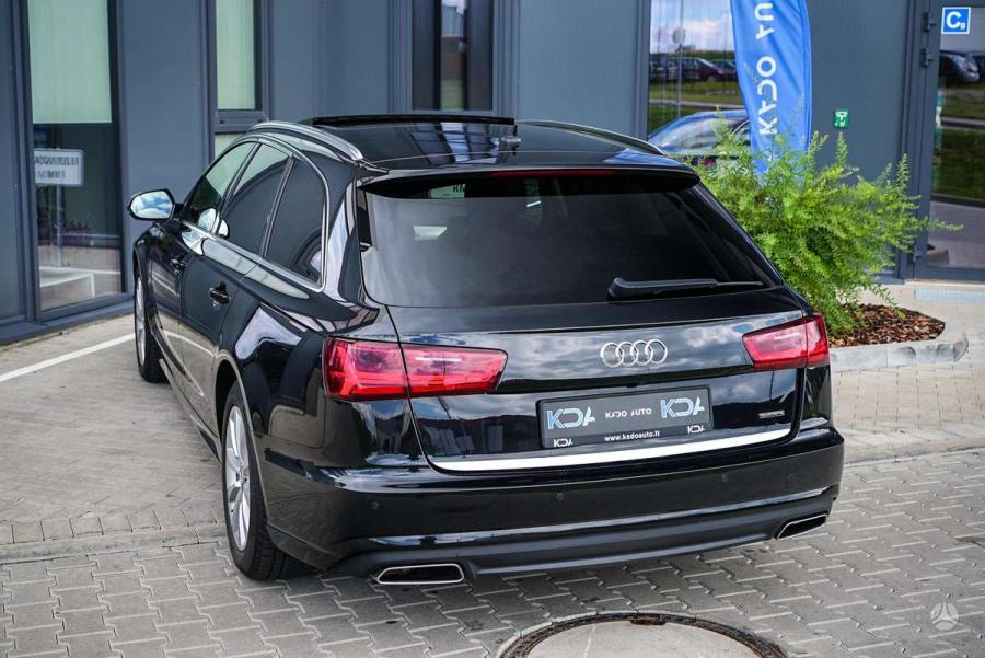 Melns Audi A6 2016 Kauņa, ar dzinēja tilpumu 2.97 L un nobraukumu 255 tūkst. km par 15250 €, foto 12 vietnē AUTOMOTO.COM.LV