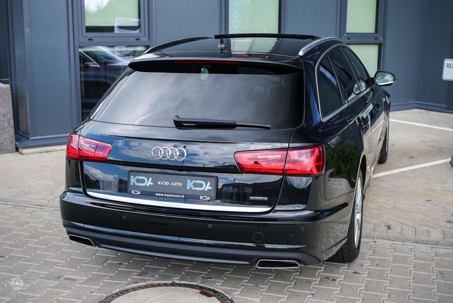 Melns Audi A6 2016 Kauņa, ar dzinēja tilpumu 2.97 L un nobraukumu 255 tūkst. km par 15250 €, foto 14 vietnē AUTOMOTO.COM.LV