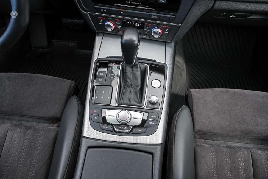 Melns Audi A6 2016 Kauņa, ar dzinēja tilpumu 2.97 L un nobraukumu 255 tūkst. km par 15250 €, foto 23 vietnē AUTOMOTO.COM.LV