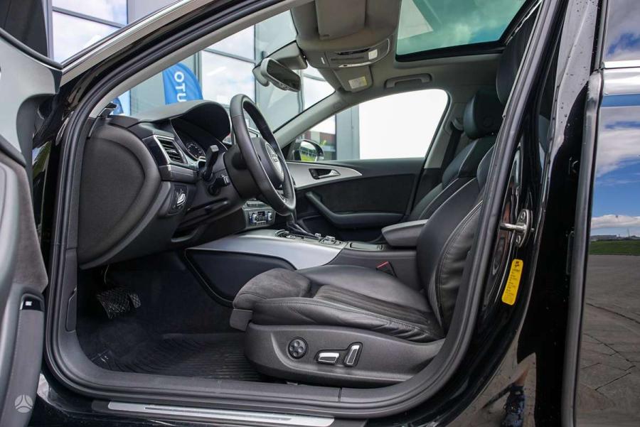 Melns Audi A6 2016 Kauņa, ar dzinēja tilpumu 2.97 L un nobraukumu 255 tūkst. km par 15250 €, foto 28 vietnē AUTOMOTO.COM.LV