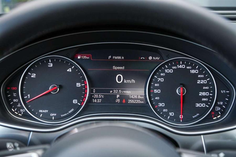 Melns Audi A6 2016 Kauņa, ar dzinēja tilpumu 2.97 L un nobraukumu 255 tūkst. km par 15250 €, foto 32 vietnē AUTOMOTO.COM.LV