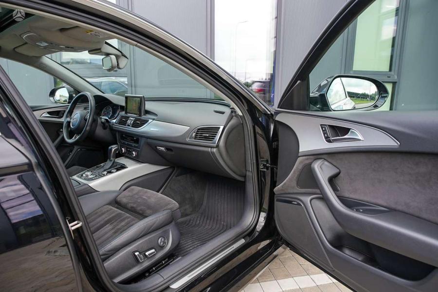 Melns Audi A6 2016 Kauņa, ar dzinēja tilpumu 2.97 L un nobraukumu 255 tūkst. km par 15250 €, foto 41 vietnē AUTOMOTO.COM.LV
