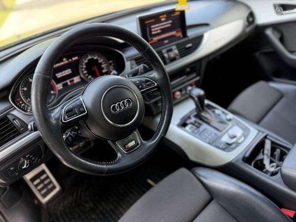 Melns Audi A6 2016 Kazlų Rūda, ar dzinēja tilpumu 2.97 L un nobraukumu 265 tūkst. km par 10950 €, foto 6 vietnē AUTOMOTO.COM.LV