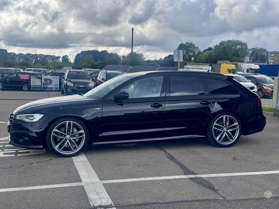 Black Audi A6 2016 in Kretinga, with an engine capacity of 2.97 L and mileage of 242 thousand km for 14000 €, photo 6 on AUTOMOTO.COM.LV