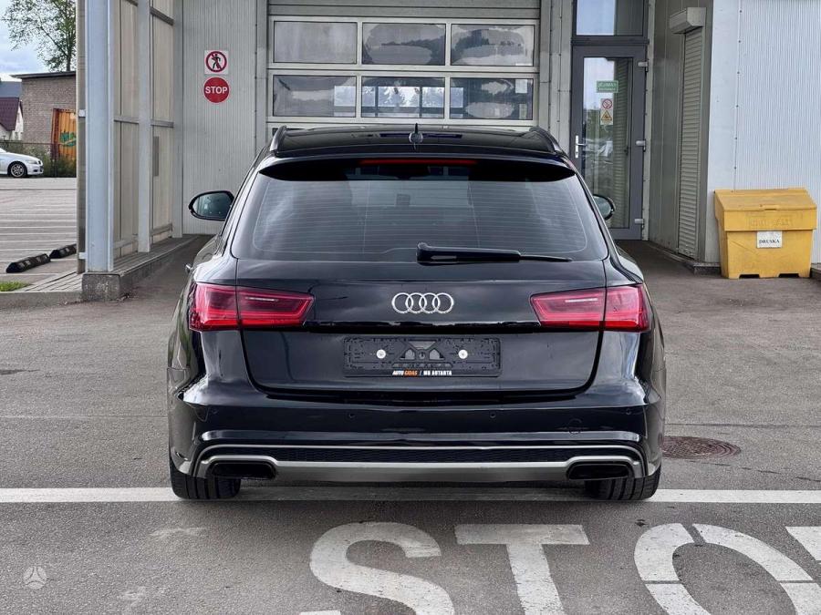 Black Audi A6 2016 in Kretinga, with an engine capacity of 2.97 L and mileage of 242 thousand km for 14000 €, photo 8 on AUTOMOTO.COM.LV