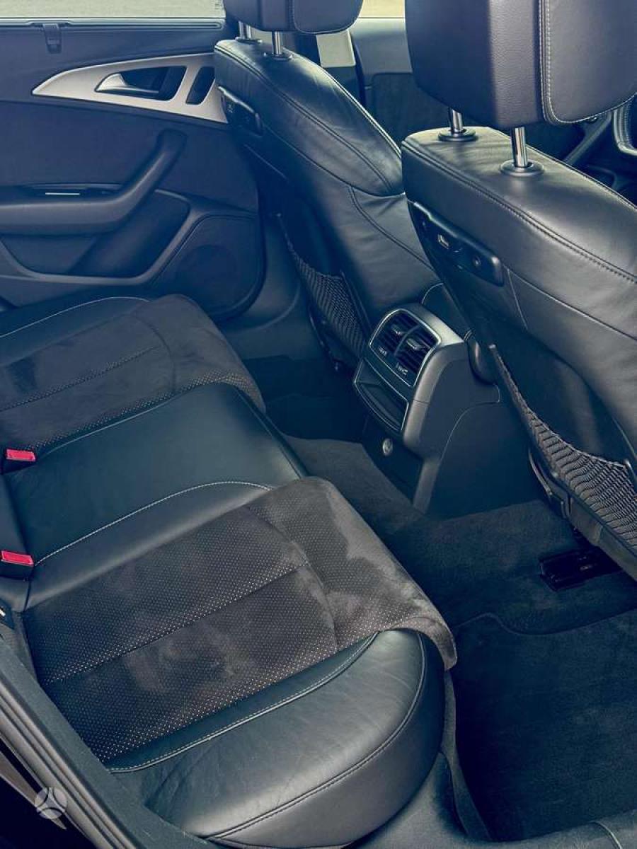 Black Audi A6 2016 in Kretinga, with an engine capacity of 2.97 L and mileage of 242 thousand km for 14000 €, photo 15 on AUTOMOTO.COM.LV