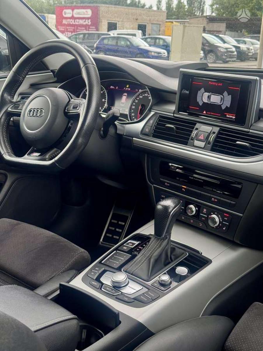 Black Audi A6 2016 in Kretinga, with an engine capacity of 2.97 L and mileage of 242 thousand km for 14000 €, photo 16 on AUTOMOTO.COM.LV