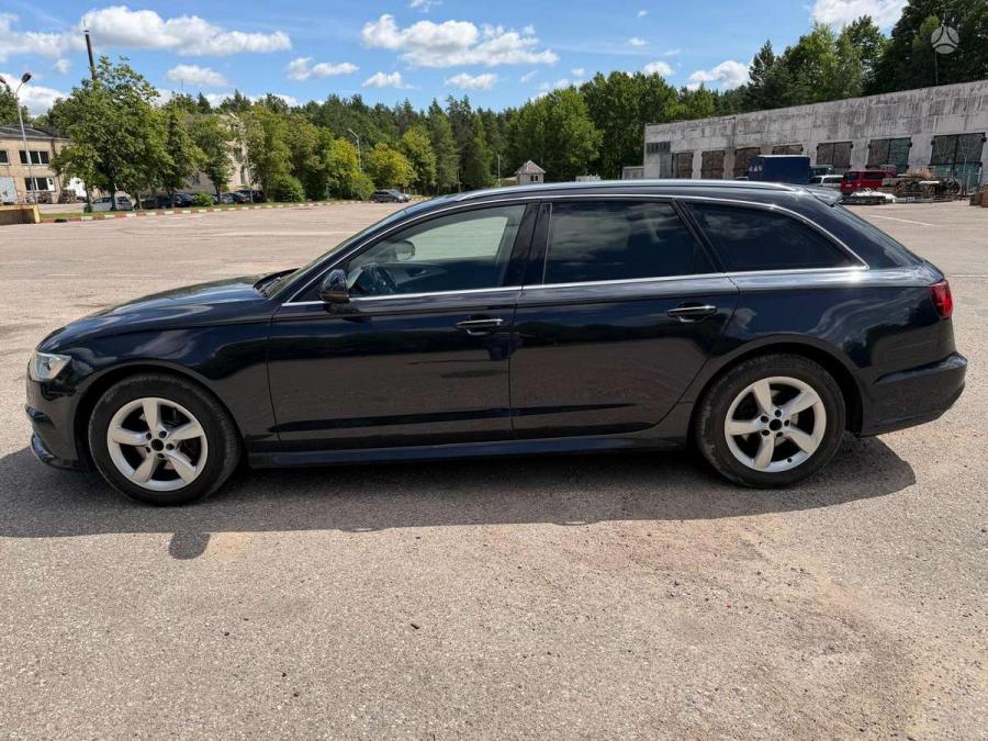 Black Audi A6 2016 in Raseiniai, with an engine capacity of 1.97 L and mileage of 286 thousand km for 10300 €, photo 3 on AUTOMOTO.COM.LV