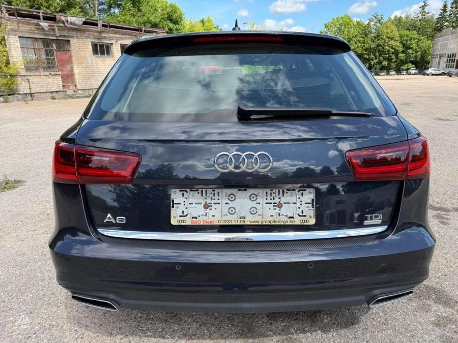 Black Audi A6 2016 in Raseiniai, with an engine capacity of 1.97 L and mileage of 286 thousand km for 10300 €, photo 5 on AUTOMOTO.COM.LV