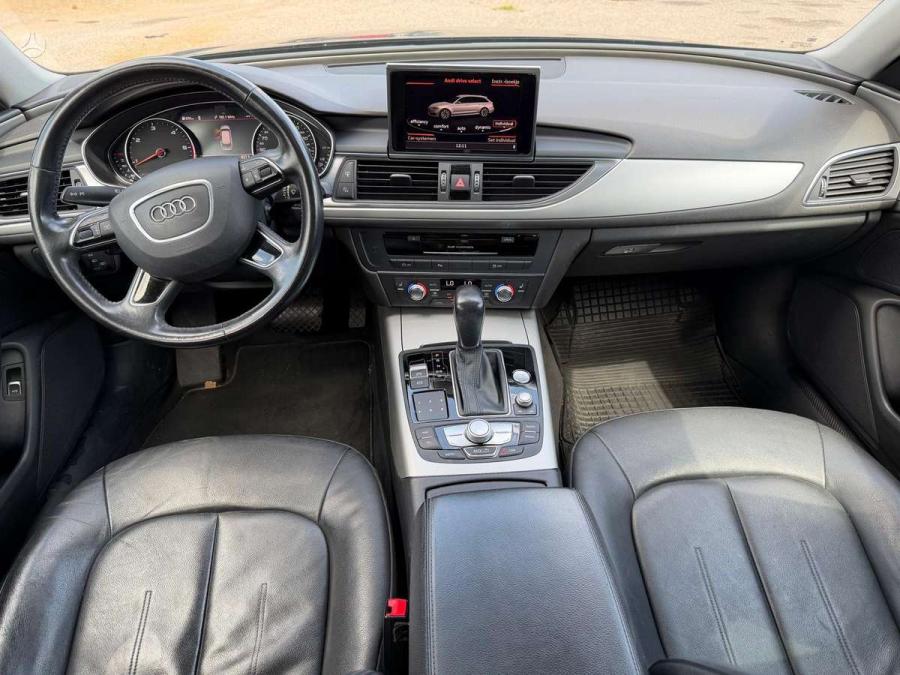 Black Audi A6 2016 in Raseiniai, with an engine capacity of 1.97 L and mileage of 286 thousand km for 10300 €, photo 12 on AUTOMOTO.COM.LV