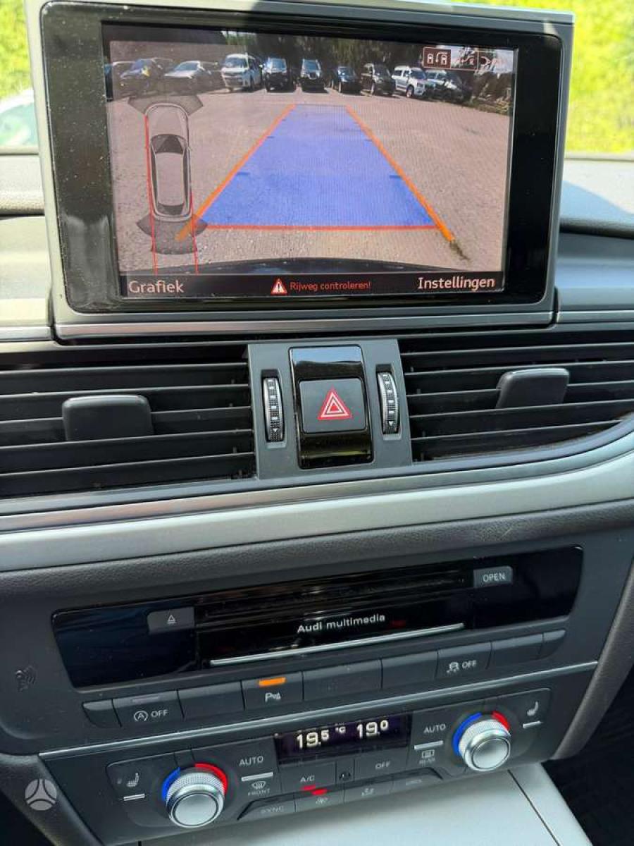 Black Audi A6 2016 in Raseiniai, with an engine capacity of 1.97 L and mileage of 286 thousand km for 10300 €, photo 13 on AUTOMOTO.COM.LV