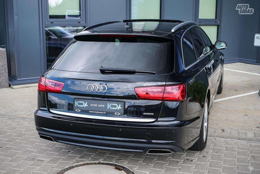 Melns Audi A6 2016 Kauņa, ar dzinēja tilpumu 3.00 L un nobraukumu 255 tūkst. km par 15250 €, foto 14 vietnē AUTOMOTO.COM.LV