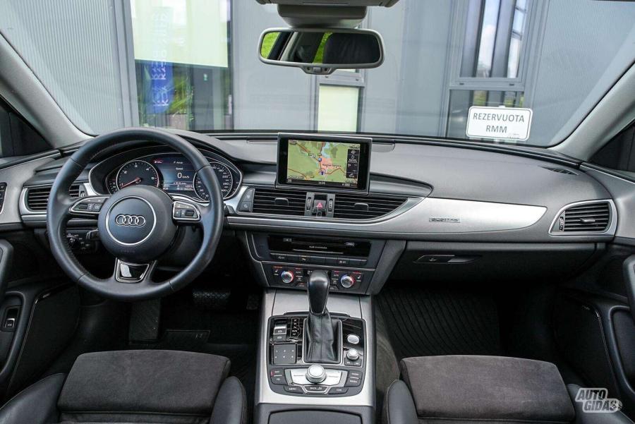 Melns Audi A6 2016 Kauņa, ar dzinēja tilpumu 3.00 L un nobraukumu 255 tūkst. km par 15250 €, foto 18 vietnē AUTOMOTO.COM.LV