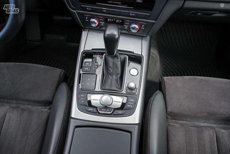 Melns Audi A6 2016 Kauņa, ar dzinēja tilpumu 3.00 L un nobraukumu 255 tūkst. km par 15250 €, foto 23 vietnē AUTOMOTO.COM.LV