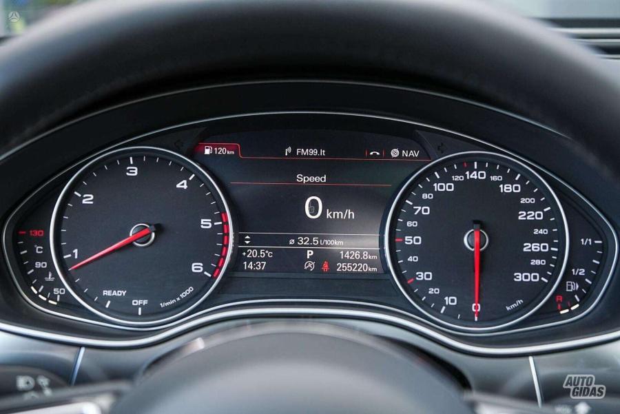 Melns Audi A6 2016 Kauņa, ar dzinēja tilpumu 3.00 L un nobraukumu 255 tūkst. km par 15250 €, foto 32 vietnē AUTOMOTO.COM.LV